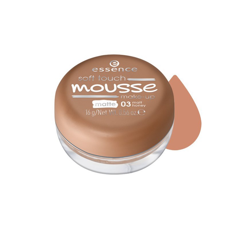 ESSENCE PODKŁAD W MUSIE SOFT TOUCH MOUSSE 03 MATT HONEY 16G