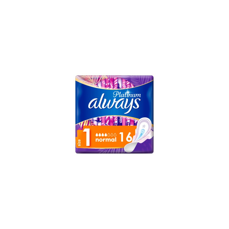 ALWAYS PLATINUM Ultra Platinum Normal Duo, Podpaski, 2x8szt ( rozmiar 1 )