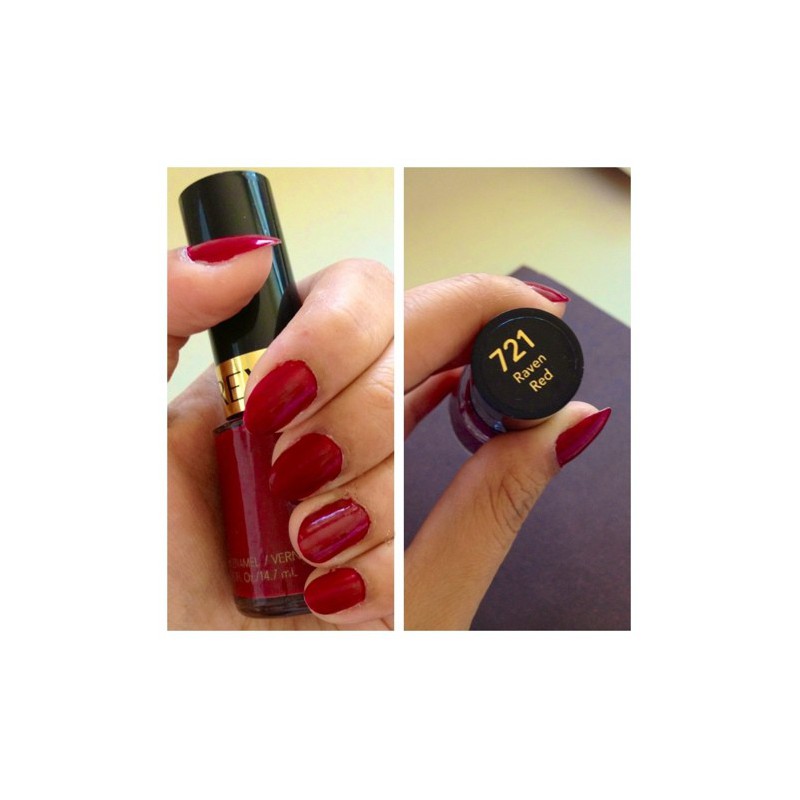 REVLON lakier do paznokci Nail Enamel nr 721 Raven Red