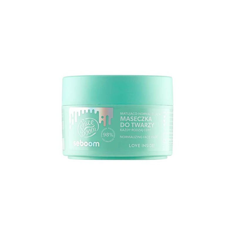FACE BOOM SEBOOM MASECZKA DO TWARZY 50G MATUJĄCO-NORMALIZUJĄCA KAŻDY ...
