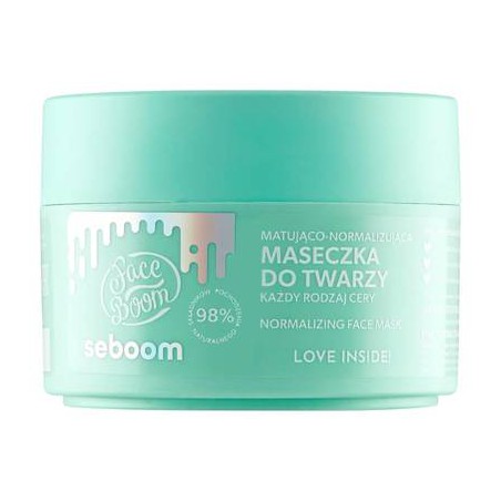 FACE BOOM SEBOOM MASECZKA DO TWARZY 50G MATUJĄCO-NORMALIZUJĄCA KAŻDY ...