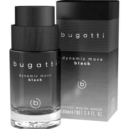 Bugatti Dynamic move black EDT woda toaletowa męska , 100 ml