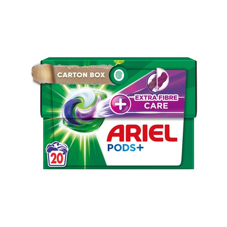 ARIEL Complete Fiber Protection, kapsułki do prania, 20 W carton box ...