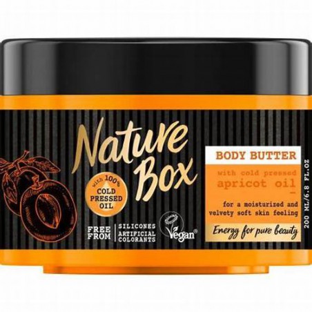NATURE BOX masło do ciała z olejem z pestek moreli 200ml